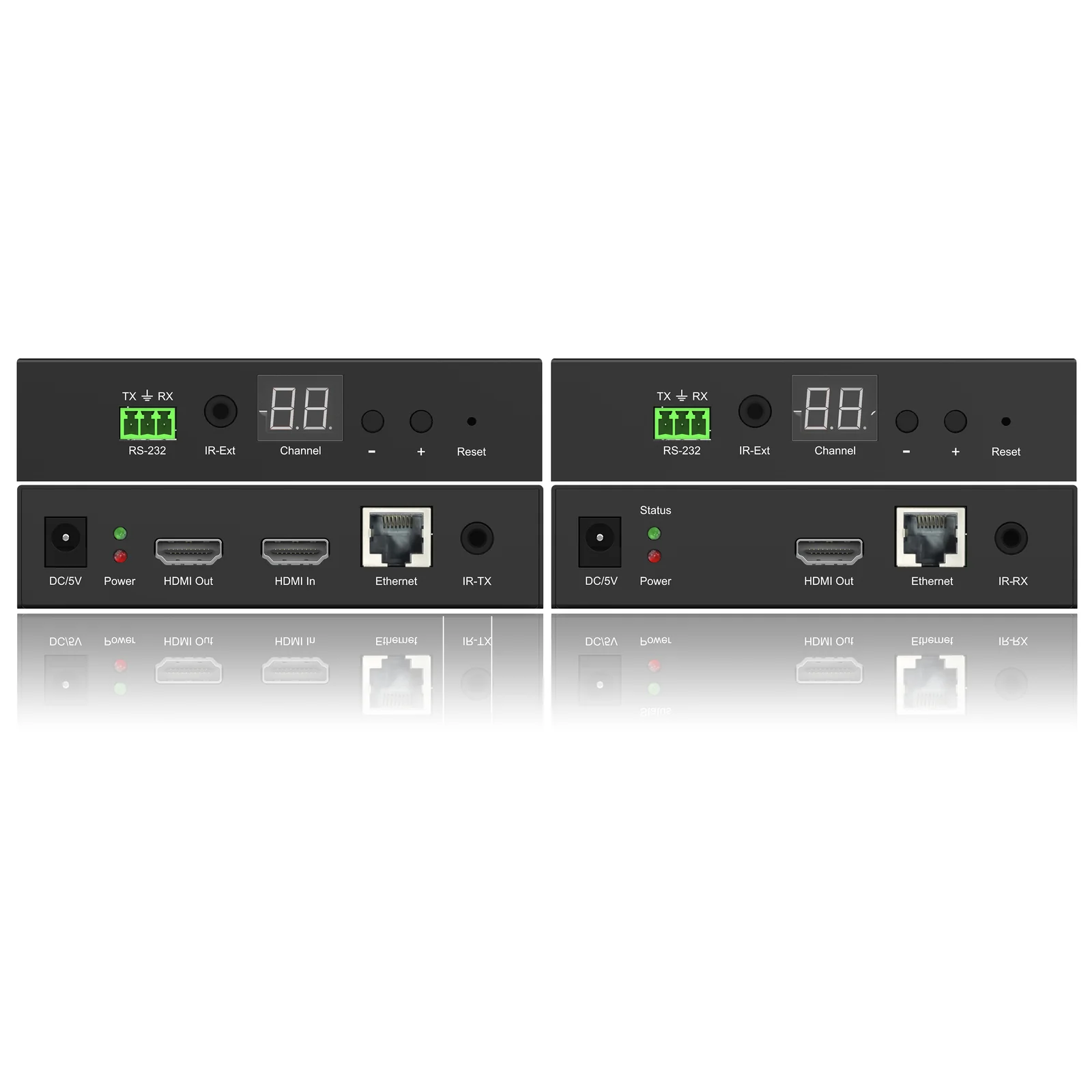 1080p HDMI over IP Extender 120m, POE, Support One to One, One to Many ...