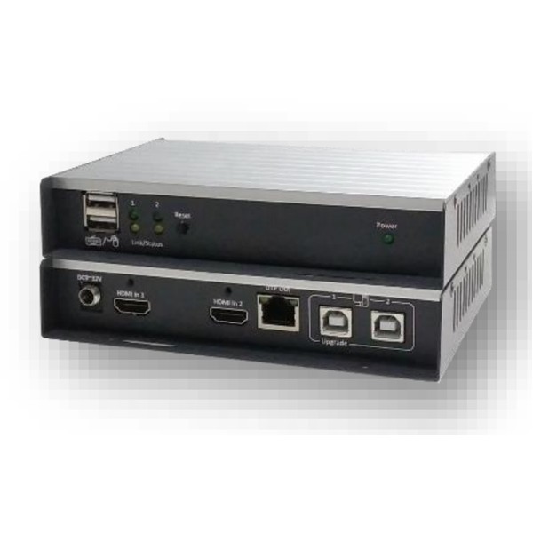 1080P Dual View HDMI KVM Extender over RJ45 120m, Local & Remote USB ...